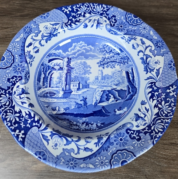 Spode | Dining | Spode Blue Italian 9 Inch Lunch Dinner Plate England ...